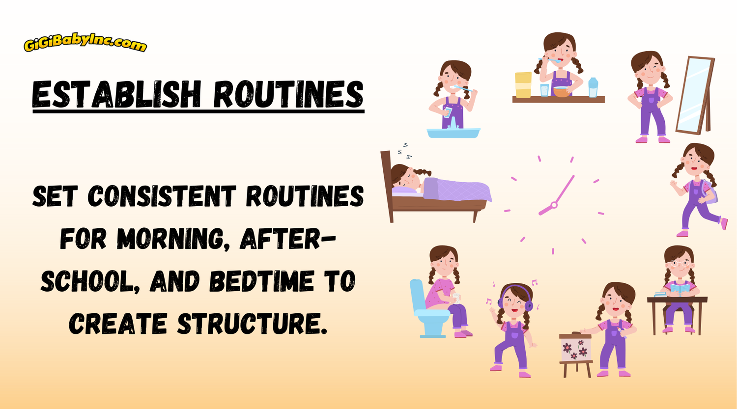 5 Tips on Time MGT: Setting consistent routines for morning, after-sch ...